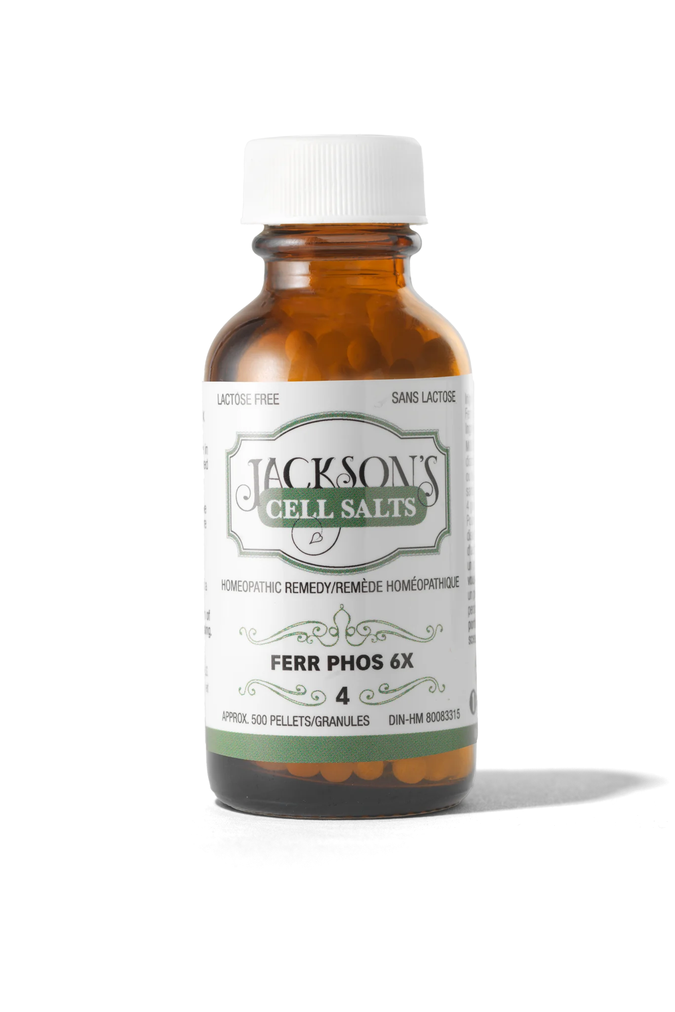 Jackson’s #4 Ferr Phos 6x (Ferrum Phosphate) Schuessler Mineral Cell S ...