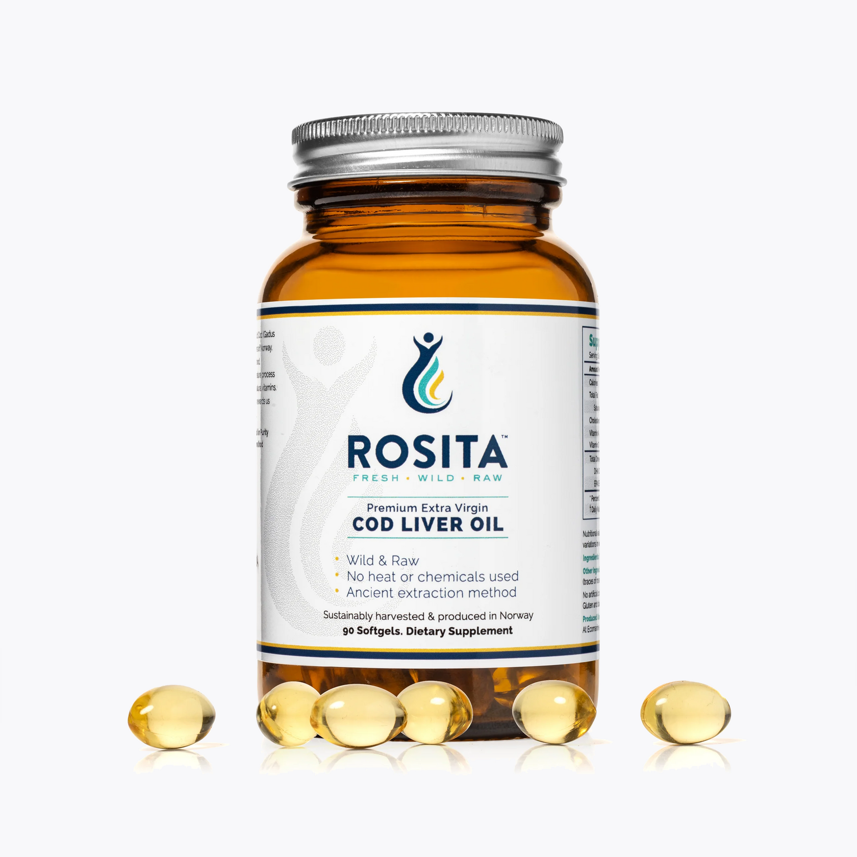 Rosita Extra Virgin Cod Liver Oil - Raw, Wild, Sustainable – Dr. Tom Cowan