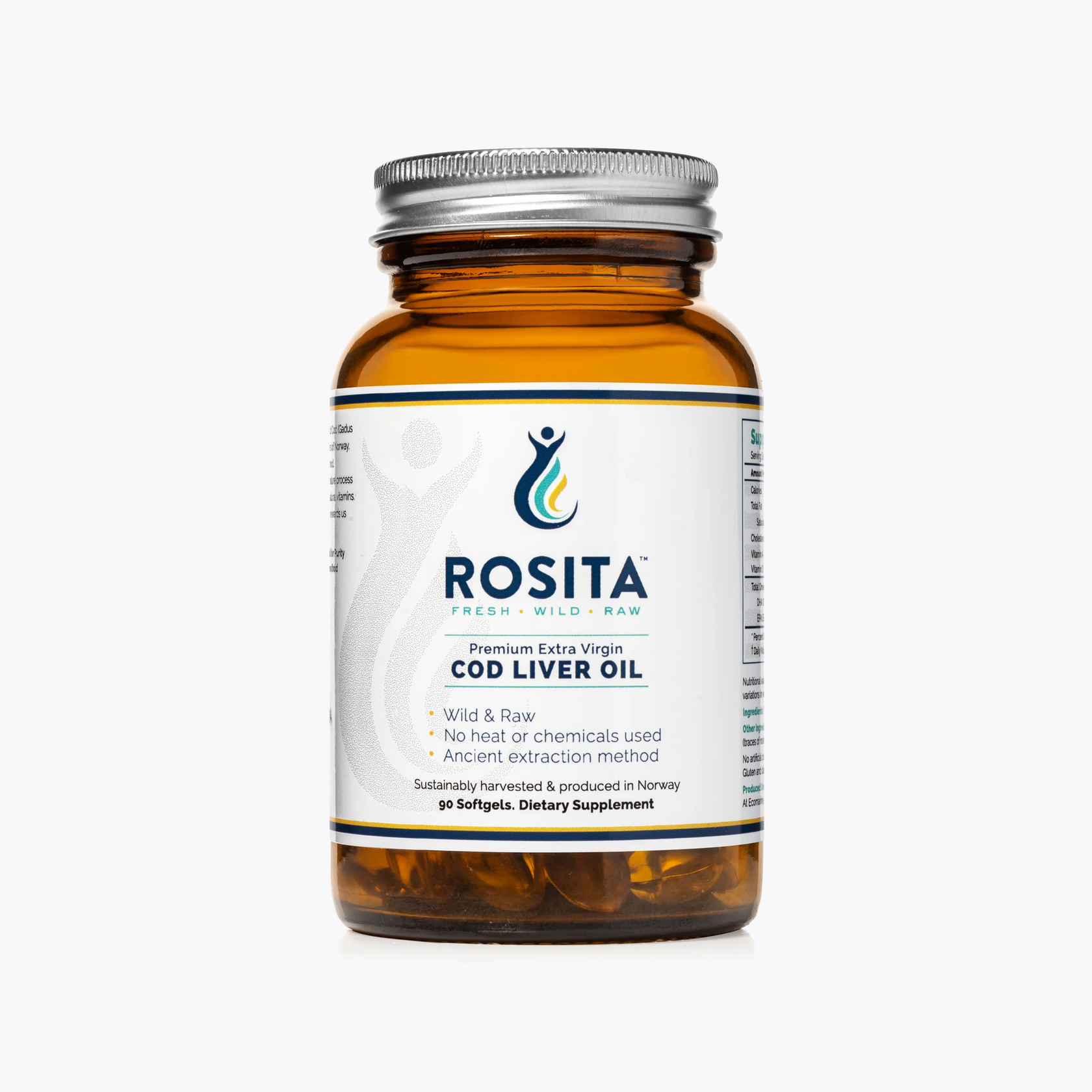 Rosita Extra Virgin Cod Liver Oil - Raw, Wild, Sustainable – Dr. Tom Cowan
